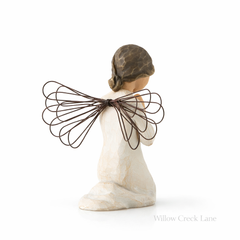 Angel of Prayer Willow Tree® by DEMDACO | Faith & Prayer Angel Figurine ...